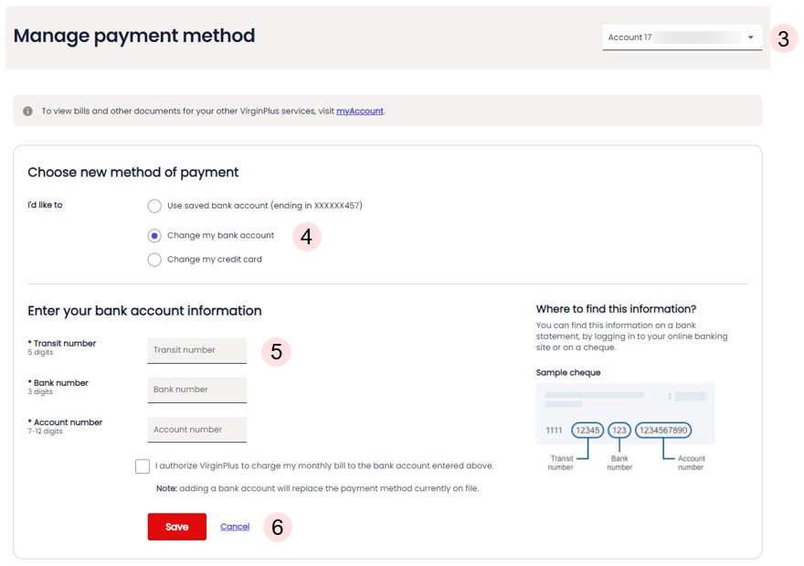 Set-Up and Manage Payment Method
